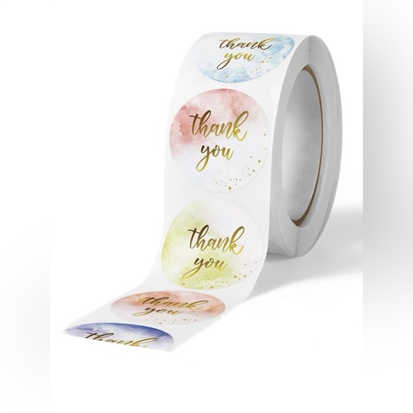 Accessories | New 50 Count Thank You Stickers | Poshmark